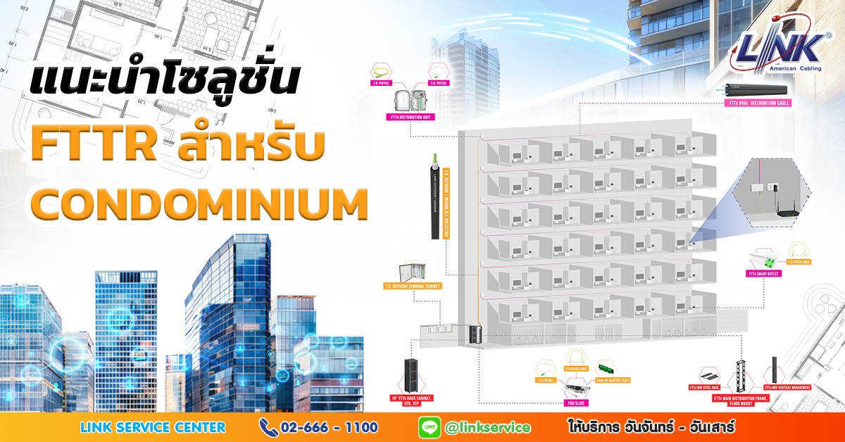 แนะนำโซลูชั่น FTTR สำหรับ Condominium